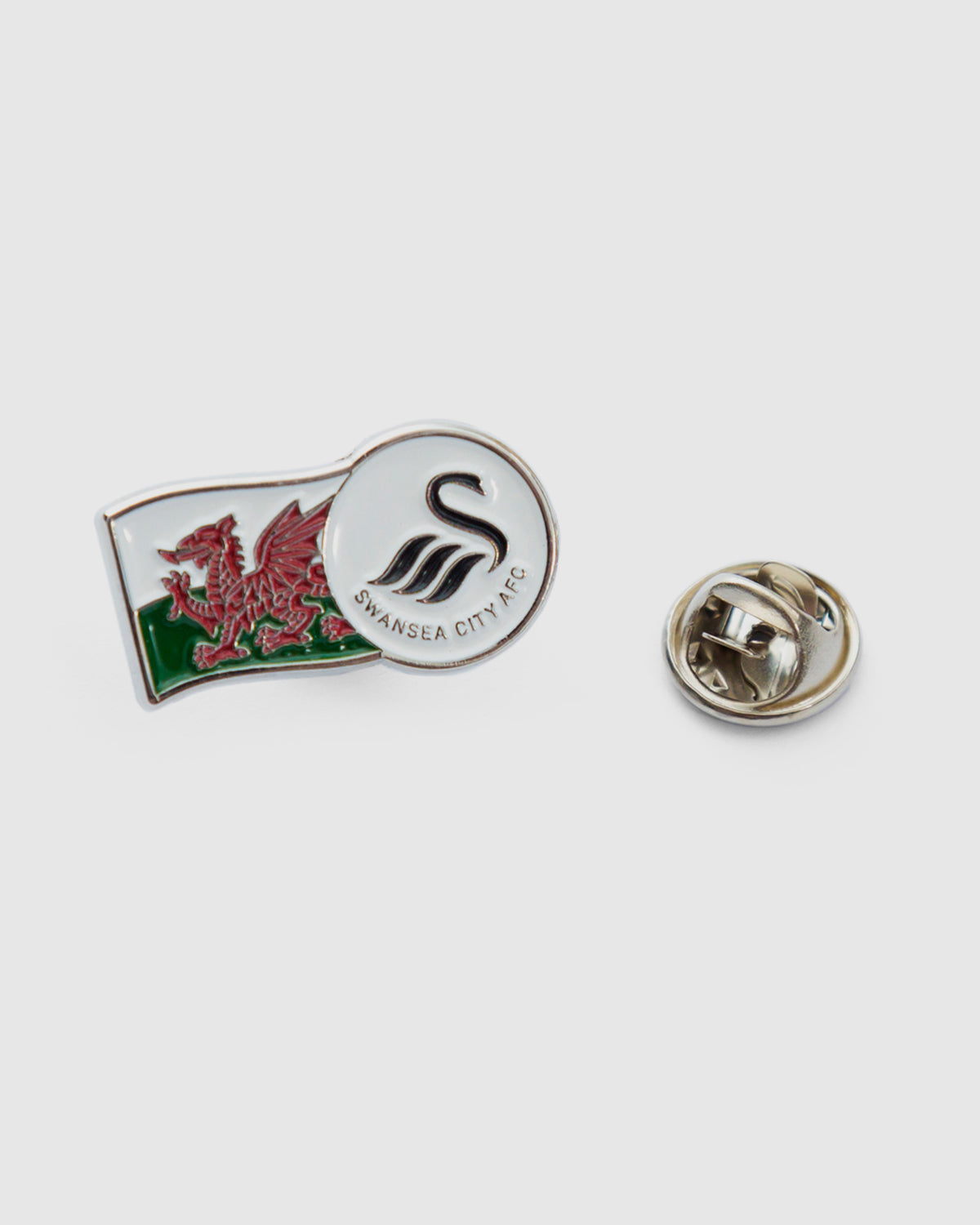 Swansea City AFC - Dual Welsh Pin Badge