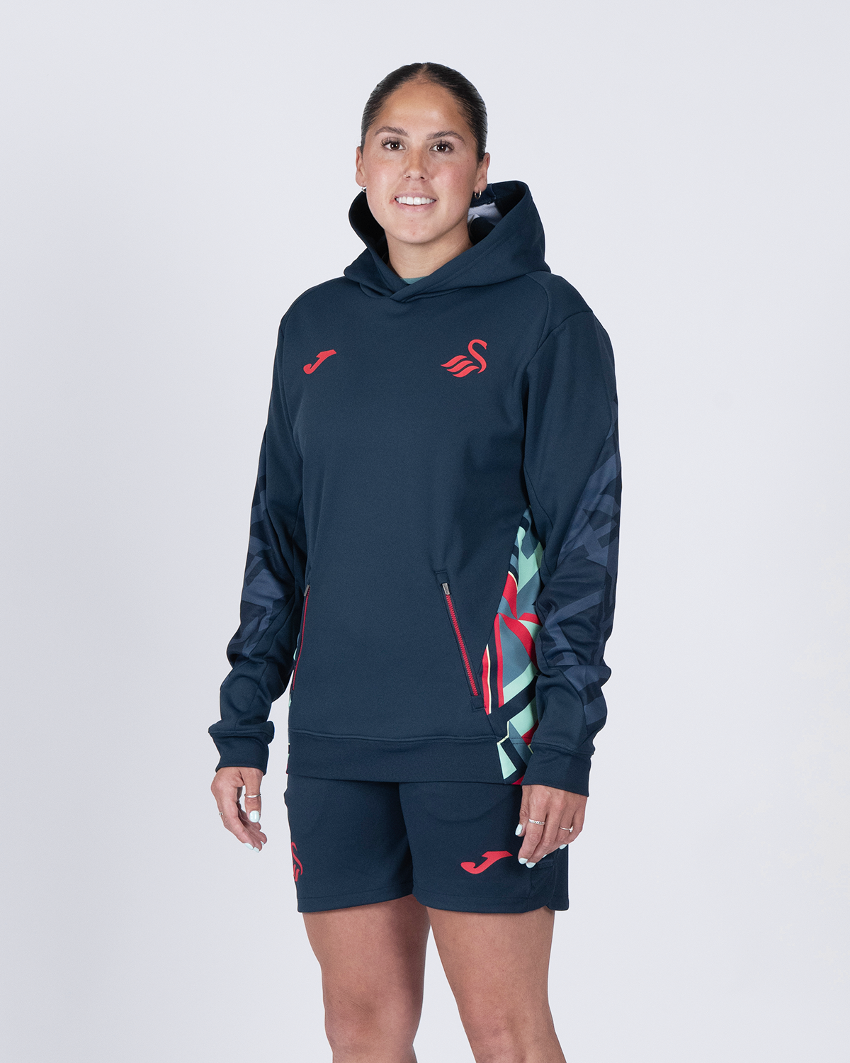 Swansea City AFC - Adult Training Hood 2025/26 - Navy